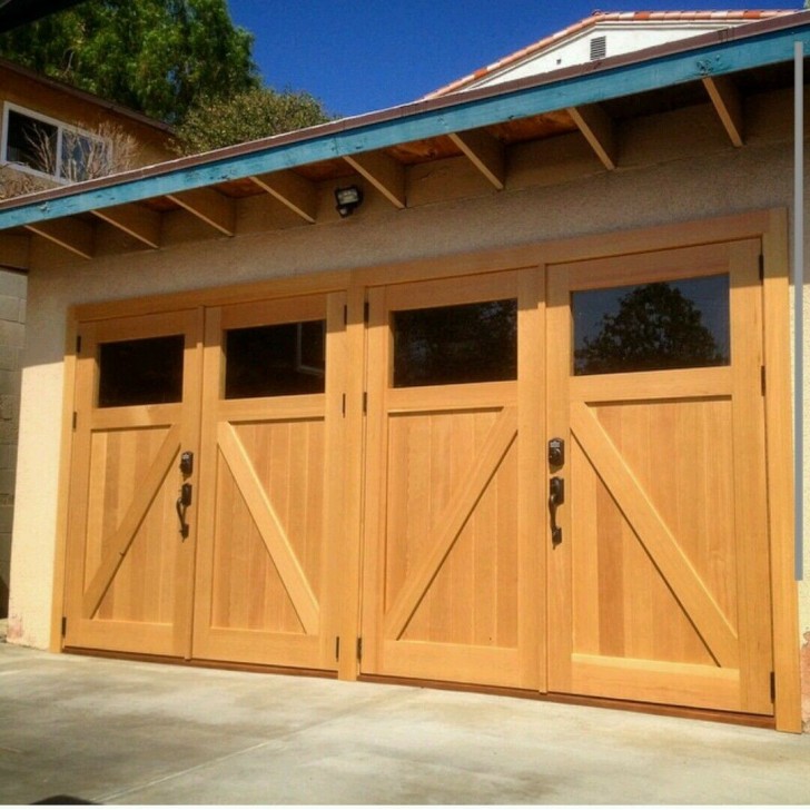 Old Wood Garage Doors