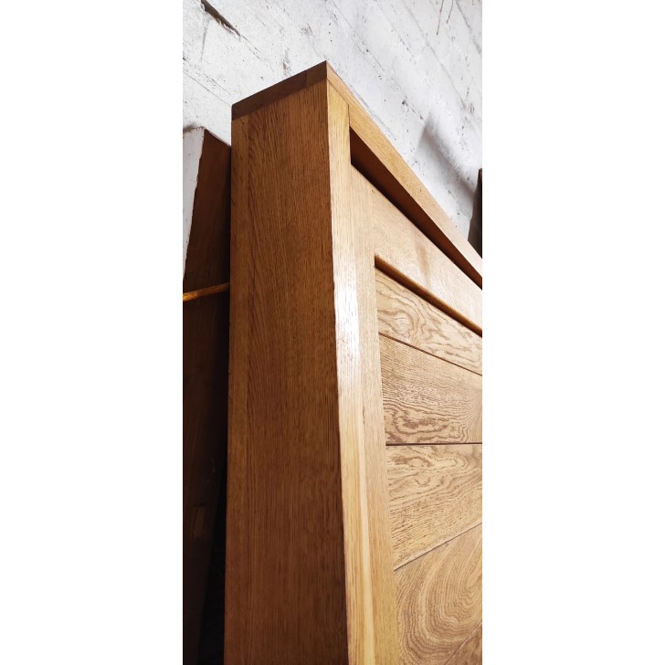 Front Oak Door External Horizontal Panels