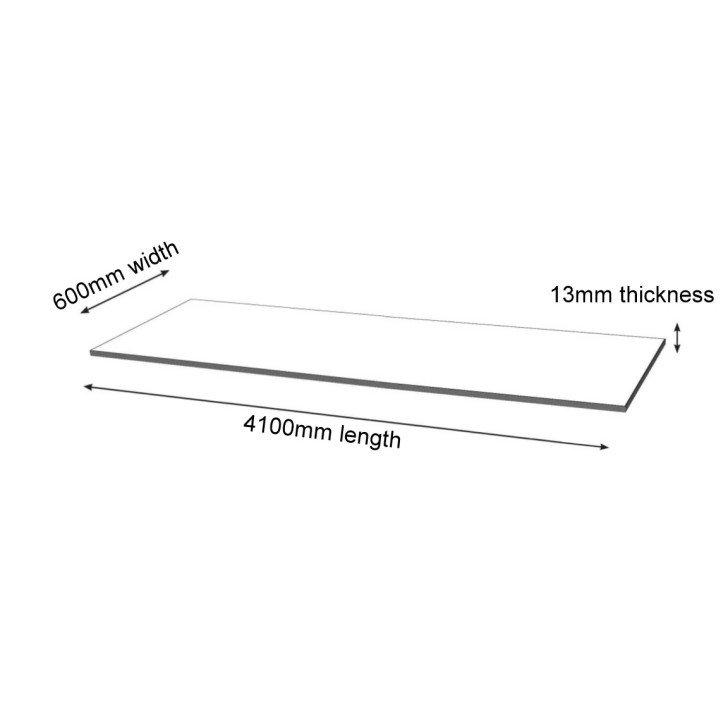 Compact Laminate Worktop Oiled Oak 4100 x 600 x 13mm